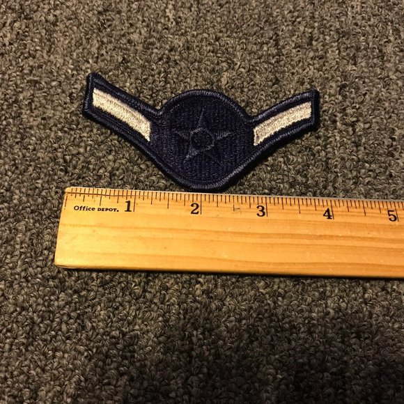 Accessories | 1 Pair 2 Patches 19761993 Usaf Air Force Rank Patch ...